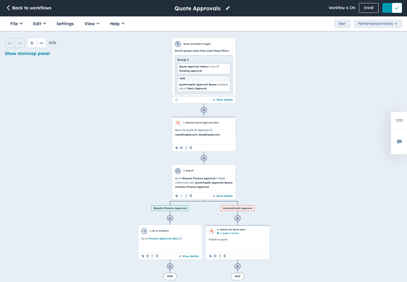 Creating a Quote Approval Process